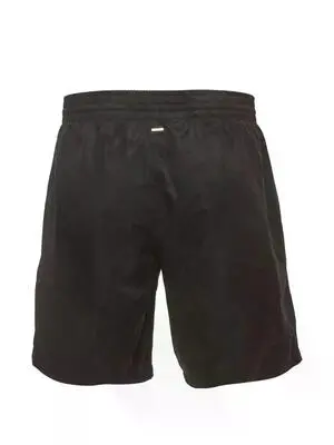 LOUIS VUITTON Monogram Swim Shorts - Black