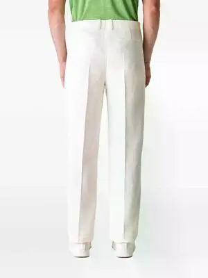 GOD'S TRUE CASHMERE Linen Wide Leg Trousers