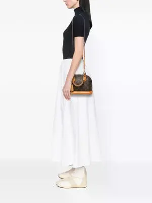 LOUIS VUITTON Monogram Alma Bb Satchel