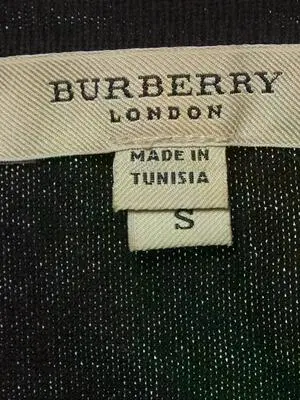 Burberry Check-panel T-shirt