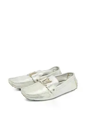 LOUIS VUITTON Monte Carlo Loafers - Silver