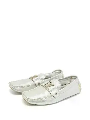 LOUIS VUITTON Monte Carlo Loafers - Silver
