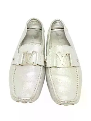 LOUIS VUITTON Monte Carlo Loafers - Silver
