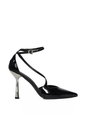 CHANTAL Ankle-strap Pointed-toe Pumps - Black