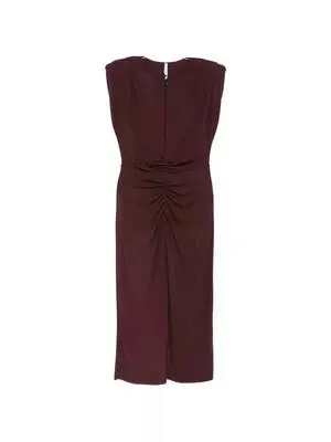Imperial Ruched Keyhole Detail Dress