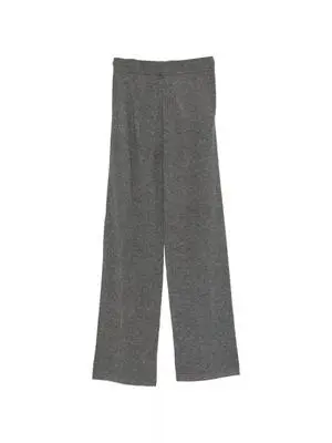 Alpha Studio Drawstring Wide-leg Knit Trousers