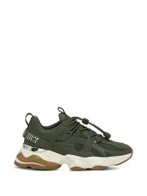 PLEIN SPORT Runner Beast X-01 Panelled Sneakers - Green