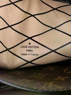 LOUIS VUITTON Trunk Reverse Monogram Canvas Clutch Bag