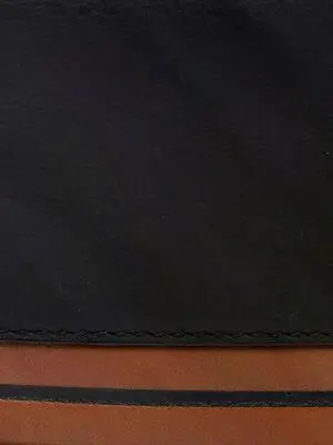 Ermenegildo Zegna Contrast-stripe Leather Card Case