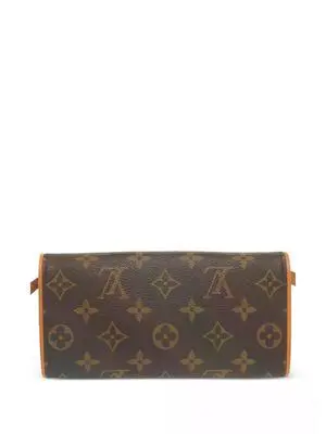 LOUIS VUITTON 1990-2010 Monogram Pochette Twin Pm Crossbody Bag