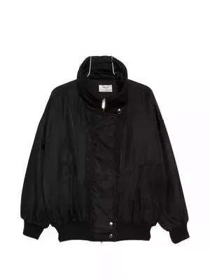 SYSTEM High-neck Bomber Jacket - Black