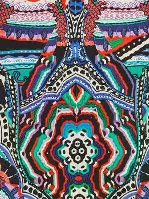 Roberto Cavalli Kaleidoscope Print Maxi Dress
