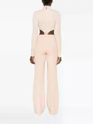 Elisabetta Franchi Cut-out Logo-plaque Bodysuit