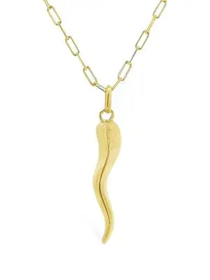DI VOLPE Cornicello Sapphire Pendant