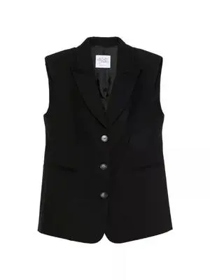 LE SULLY STUDIO Sleeveless Single-breasted Gilet