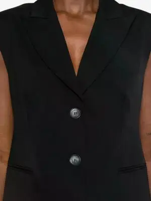 LE SULLY STUDIO Sleeveless Single-breasted Gilet