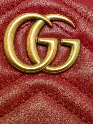 Gucci Mini Gg Marmont Matelassé Belt Bag