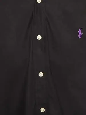 Polo Ralph Lauren Embroidered-logo Poplin Shirt