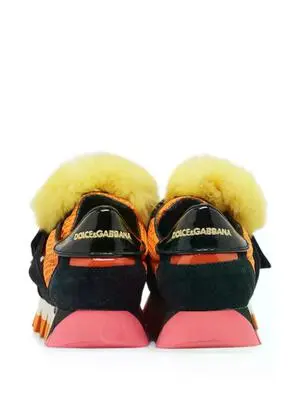 Dolce & Gabbana Patchwork Capri Touch-strap Sneakers
