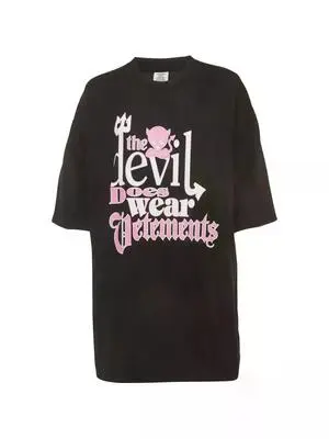 Vetements Straight Hem T-shirts For Women