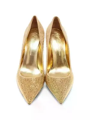 GIUSEPPE ZANOTTI Virgyn Crystal-embellished Pumps