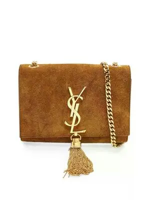 Saint Laurent 2015 Kate Tassel Small Shoulder Bag - Brown