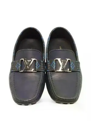 LOUIS VUITTON Monte Carlo Logo Loafers