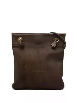 Prada Canvas Canapa Logo Crossbody Bag