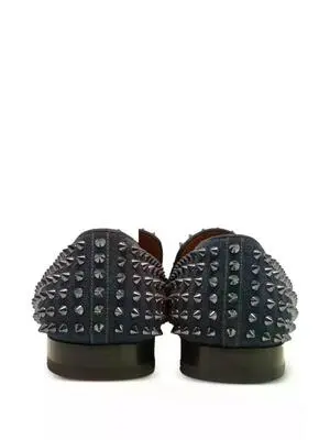 CHRISTIAN LOUBOUTIN Dandelion Spikes Loafers - Blue