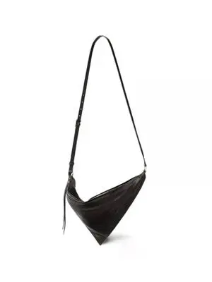 LEMAIRE Pocket Scarf Bag In Shiny Nappa Lambskin - Brown