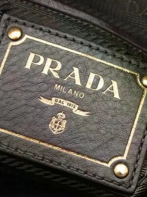 Prada 2000-2026 Tessuto Canapa Logo Satchel