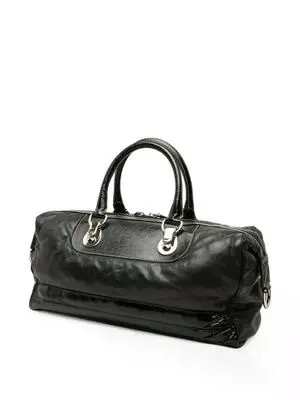 Gucci Calfskin Dialux Boston Bag