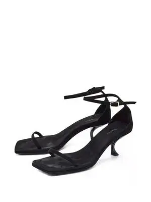 THE ROW Ankle-strap Sandals - Black