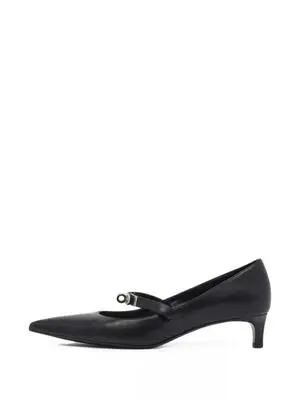 Hermès Kiara Buckle Pumps - Black