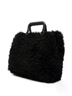 LA MILANESA Amal Faux-fur Clutch Bag