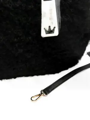 LA MILANESA Amal Faux-fur Clutch Bag