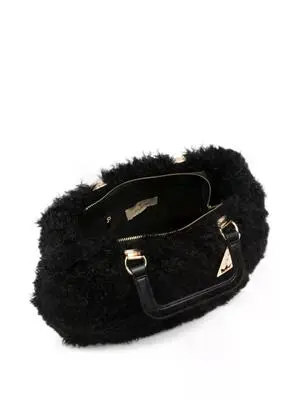 LA MILANESA Amal Faux-fur Clutch Bag