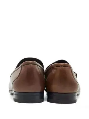 FERRAGAMO Gancini Penny Loafers