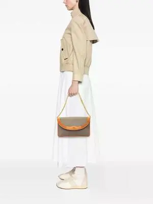 Dior 20th Century Canvas Chain Shoulder Bag