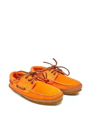 Saint Laurent Suede Boat Shoes