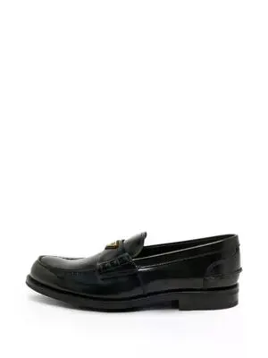Prada Almond Toe Loafers For Men