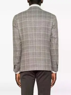 Corneliani Check-pattern Single-breasted Jacket
