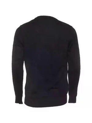 Roberto Cavalli Logo Embroidered Fine-knit Sweater