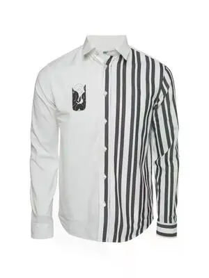 Kenzo Printed Striped Shirt