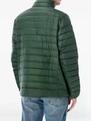 Patagonia Quilted Logo-patch Padded Coat - Green