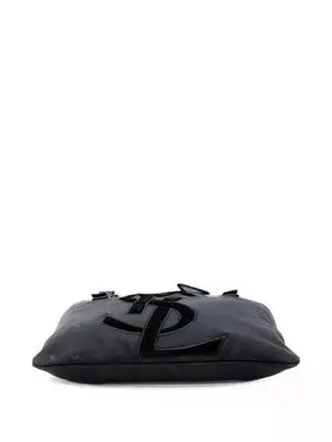 Saint Laurent 2004 Small Denim Monogram Kahala Tote Bag