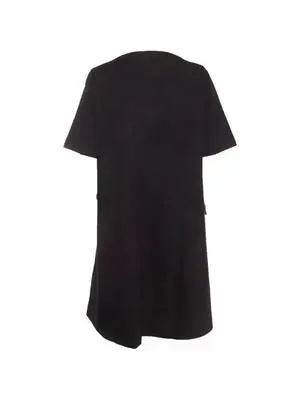 Emporio Armani Boat-neck Jersey Mini Dress