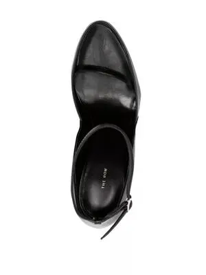 THE ROW 90mm Cut-out Leather Pumps