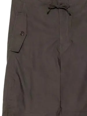 LESS Cotton Barrel-leg Pants
