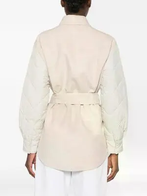 Fabiana Filippi Quilted Belted Coat